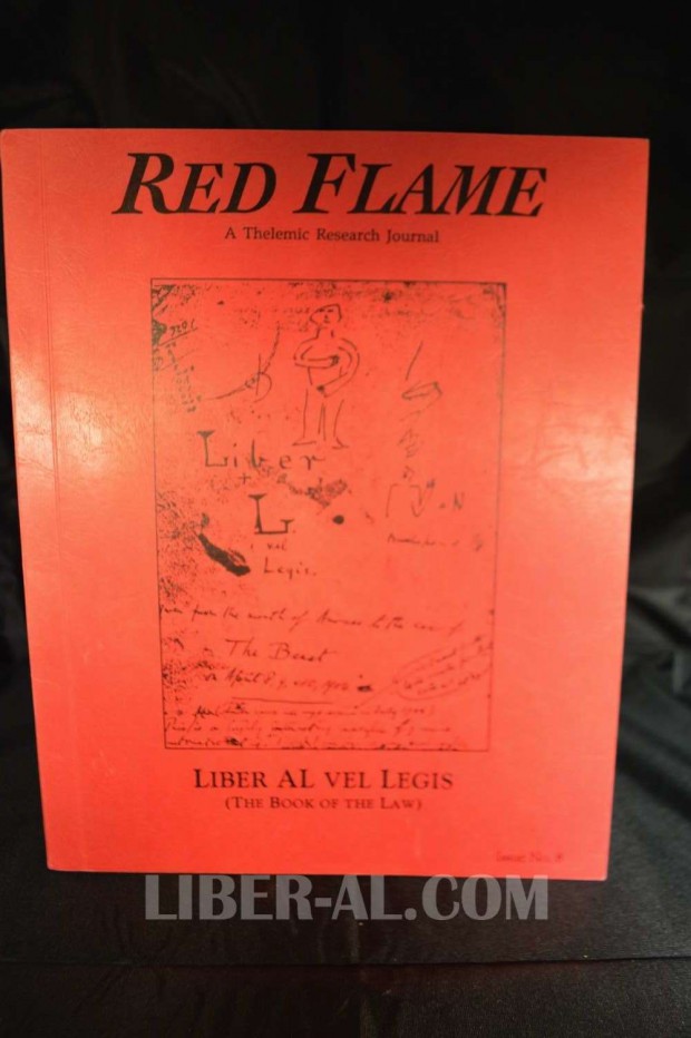 RED FLAME ISSUE NO. 8: LIBER AL VEL LEGIS (THE BOOK OF THE LAW) – Liber ...