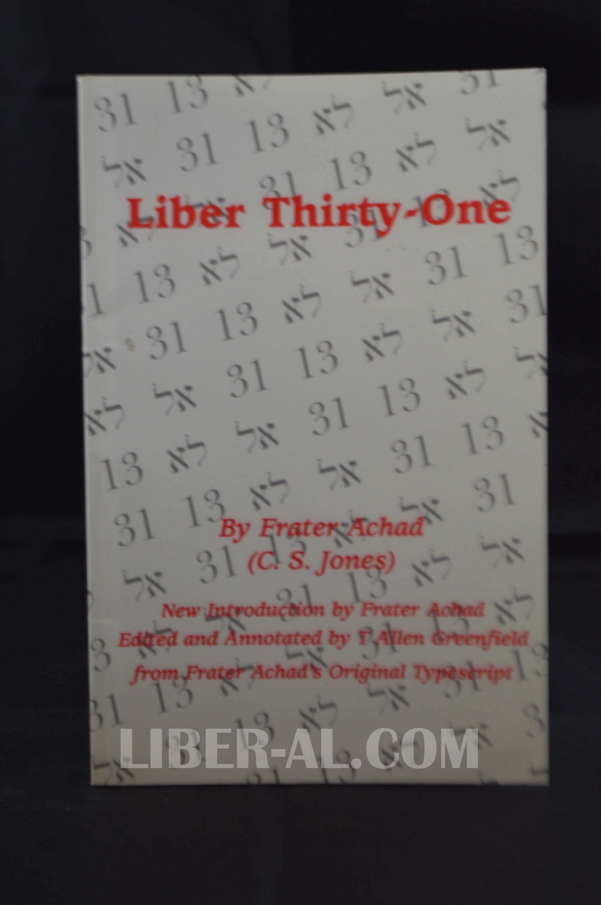 LIBER THIRTY-ONE: THE DEFINITIVE EDITION – Liber-AL.com